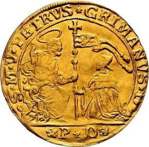 Italian Gold 3 Zecchini "Pietro Grimani" 1745 | coinscatalog.NET
