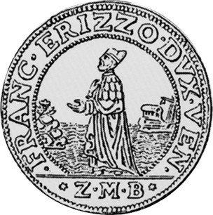 Italian Silver Reale Venice 1644 KM# Pn21 | coinscatalog.NET