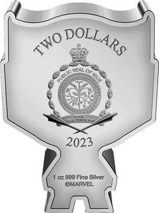 Niuean 1 Oz Silver Two Dollars "Ant-Man" 2023 | coinscatalog.NET