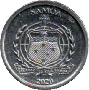 Samoa 1 Sene "Garza de arrecife del Pacífico" 2020 | coinscatalog.NET