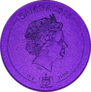 Samoan 1 Tala "Titan Arum" 2018 | coinscatalog.NET