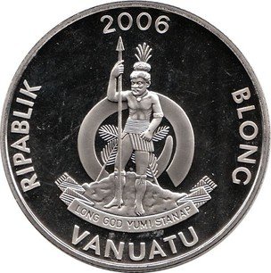 Vanuatu 10 Vatu "Seahorse" 2006 | coinscatalog.NET