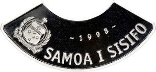 Samoan Silver 2 Tala "The Heart of Polynesia" 1998 KM# 120 ...