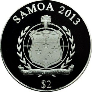 Samoan 1/15 Oz Silver 2 Tala "75 Years of VW Beetle" 2013 KM# 250 ...