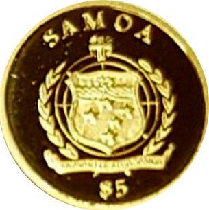 Samoan Gold 5 Tala "Magna Mater Austriae" 2013 KM# 236 | coinscatalog.NET