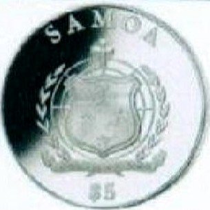 Samoan Silver 5 Tala "August Borsig" 2014 KM# 272 | coinscatalog.NET