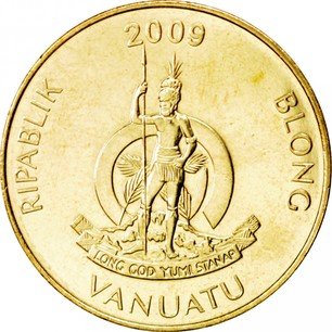 Vanuatu 5 Vatu "Shell" 1983-2009 KM# 5 | coinscatalog.NET