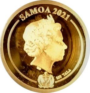 Samoan Gold 50 Tala "Euro 2020 - Official Trophy" 2021 | coinscatalog.NET