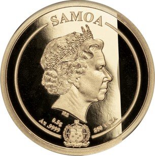 Samoan Gold 50 Tala "Vikings" 2022 | coinscatalog.NET