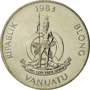 Vanuatu 50 Vatu "Tubers" 1983-2009 KM# 8 | coinscatalog.NET