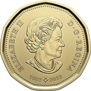 Canadian Dollar "Transition Obverse Loon" 2023 | coinscatalog.NET