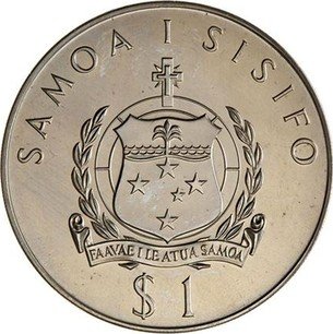 Samoan Tala "Juegos de la Commonwealth Tanumafili II" 1978 KM# 30 ...