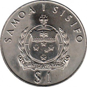 Samoan Tala "Tanumafili II Roosevelt" 1981 KM# 47 | coinscatalog.NET
