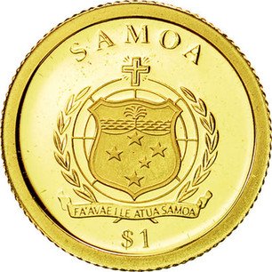 Samoan Gold Tala "Marie Curie" 2009 KM# 187 | coinscatalog.NET