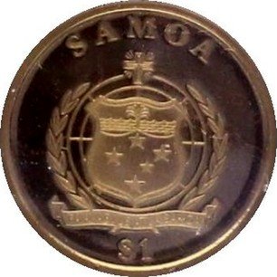 Samoan Gold Tala "Copernicus" 2013 KM# 234 | coinscatalog.NET