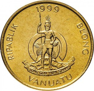 Vanuatu Vatu "Shell" 1983-2002 KM# 3 | coinscatalog.NET