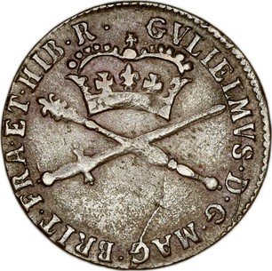 Great Britain 1 Bodle "William II Type I" 1695 | coinscatalog.NET
