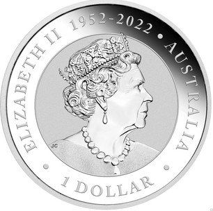Australian 1 Oz Silver 1 Dollar "Australian Swan - Coloured" 2023 | coinscatalog.NET