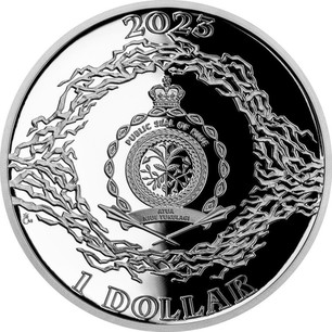 Niuean Silver 1 Dollar "Wireless Communication" 2023 | coinscatalog.NET