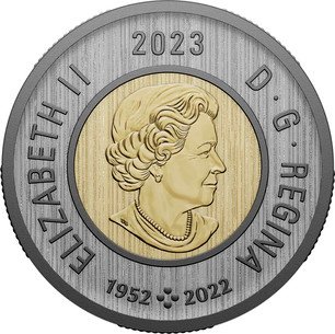 Canadian 2 Dollars "Polar bear. Transition Obverse" 2023 | coinscatalog.NET