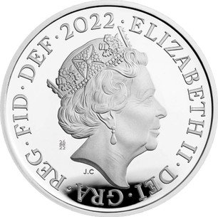 Great Britain Silver Two Pence "Royal Arms Shield Puzzle Memorial" 2022 ...