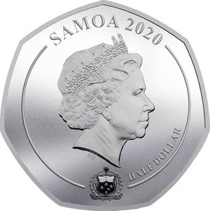 Samoan Silver plated Copper-Nickel Half Dollar "Armed Forces" 2020 ...