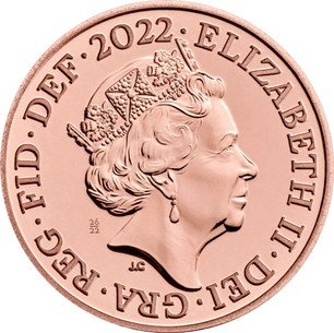 Great Britain One Penny "Royal Arms Shield Puzzle Memorial" 2022 ...