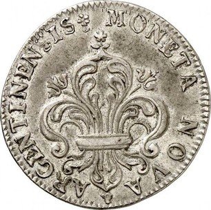 French 1/5 Oz Silver 1/4 ECU "Louis XIV" 1694-1699 KM# 307 ...