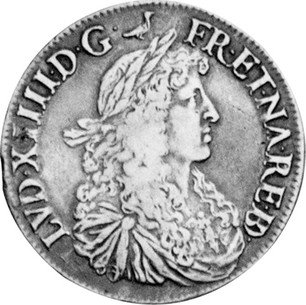 French Silver ECU "Louis XIV" 1664 KM# 211.2 | coinscatalog.NET