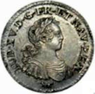 French 1/25 Oz Silver 1/16 ECU "Louis XV" 1725 KM# 477.1 | coinscatalog.NET