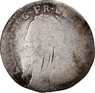 French Silver 12 Sols (1/10 ECU) "Louis XV" 1726-1740 KM# 481.16 ...