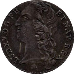 French Silver 12 Sols (1/10 ECU) "Louis XV" 1740-1769 KM# 511.6 ...