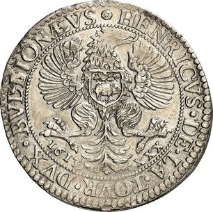 French Silver ECU "Henry de la Tour d'Auvergne" 1613-1614 KM# 19 ...