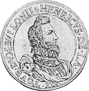 French Silver ECU "Henry de la Tour d'Auvergne" 1614 KM# 24 ...