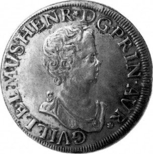 French Silver ECU "William Henry" 1651-1652 KM# 99 | coinscatalog.NET