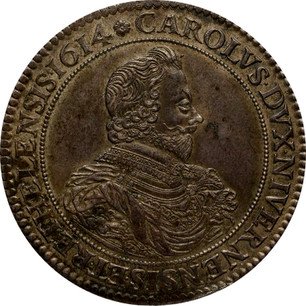 French Silver ECU "Carlo. Nevers & Rethel" 1614 KM# 30 | coinscatalog.NET