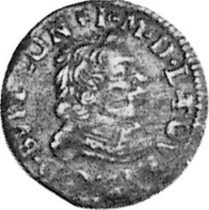 French Copper Liard "Frederic Maurice" 1642 KM# 40 | coinscatalog.NET