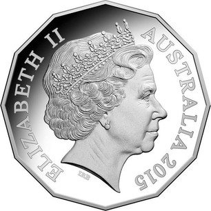 Australian Silver 50 Cents "Royal Baby Birth of The Princess Charlotte ...