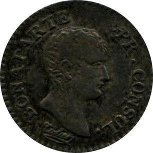 French Silver 1/4 Franc "Napoleon I" 1803-1804 KM# 653.2 | coinscatalog.NET