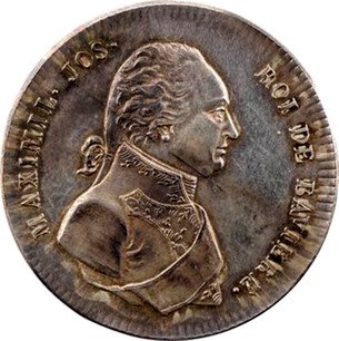 French Silver 2 Francs "Prince Ludwig of Bavaria Visit to Paris Mint ...