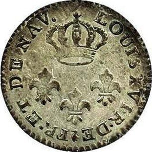 French Silver 2 Sous "Louis XVI" 1789 KM# 1a | coinscatalog.NET