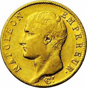 French Gold 20 Francs "Napoleon I" 1806 KM# 674.5 | coinscatalog.NET