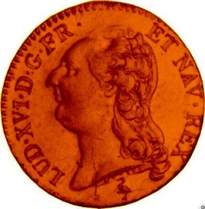 French Gold Louis D'or "Louis XVI" 1785 KM# 590 | coinscatalog.NET