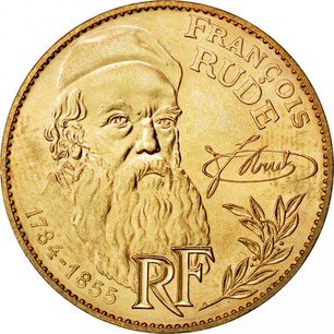 French Nickel-Bronze 10 Francs "200th Birth Anniversary of Sculptor ...