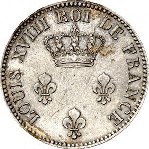 French Billon 2 Sous "Colonie de Cayenne. Louis XVIII" 1816 KM# 3 ...