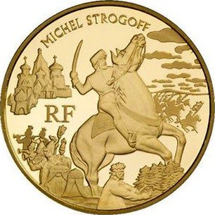 French 1/4 Oz Gold 10 Euro "Michael Strogoff: The Courier of the Czar ...