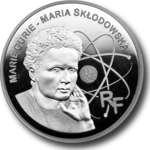 French Silver 20 Euro "Marie Curie" 2006 KM# 2050 | coinscatalog.NET