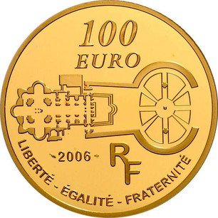 French 5 Oz Gold 100 Euro "500th Anniversary of Saint Peter's Basilica ...