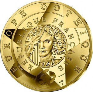 French Gold 200 Euro "Gothic Europe" 2020 | coinscatalog.NET