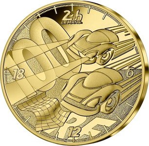 French 1 Oz Gold 200 Euro "Centenary 24 Hours of Le Mans" 2023 ...
